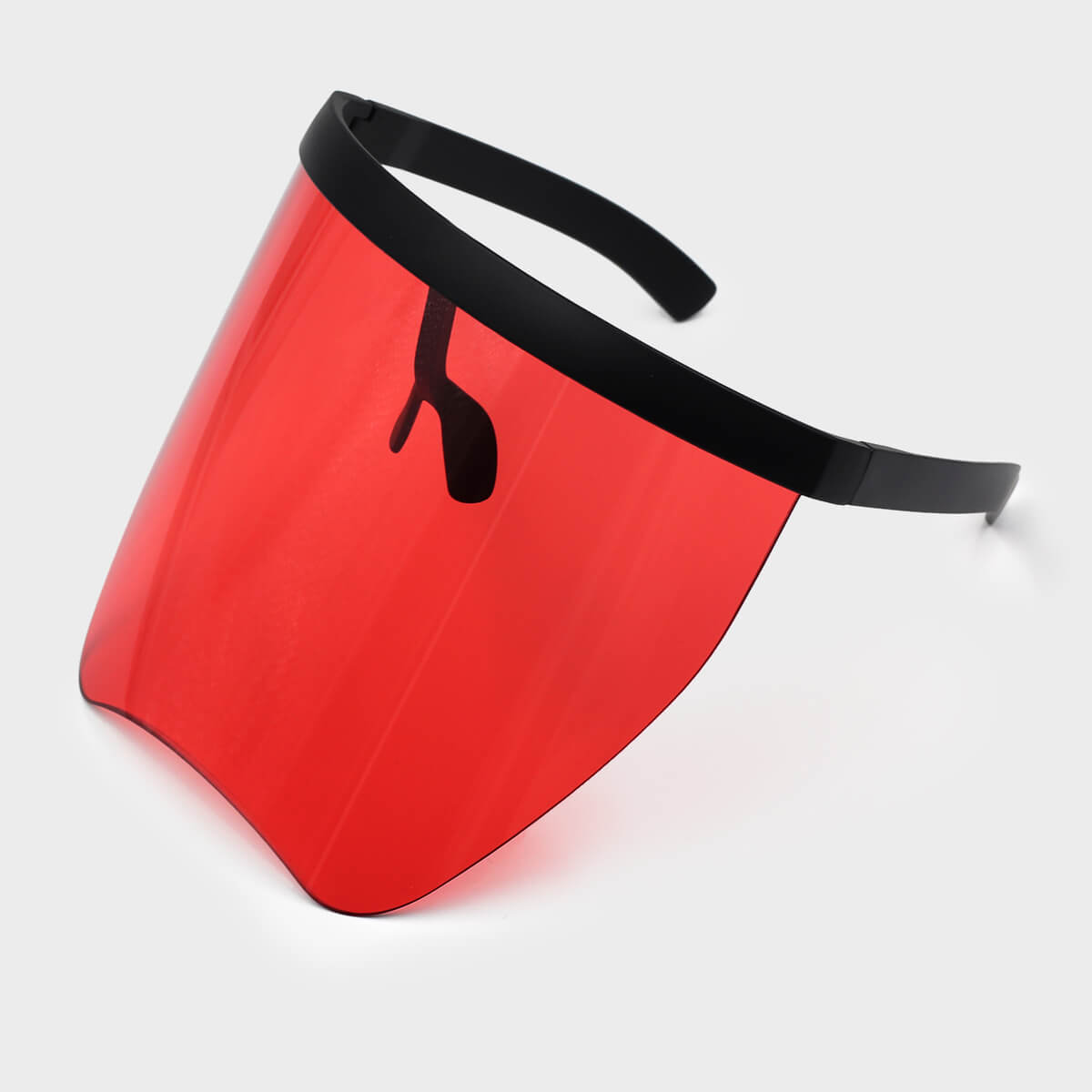 Lovely Casual See-through Red Eye Shield Sunglasses Sale | LovelyWholesale